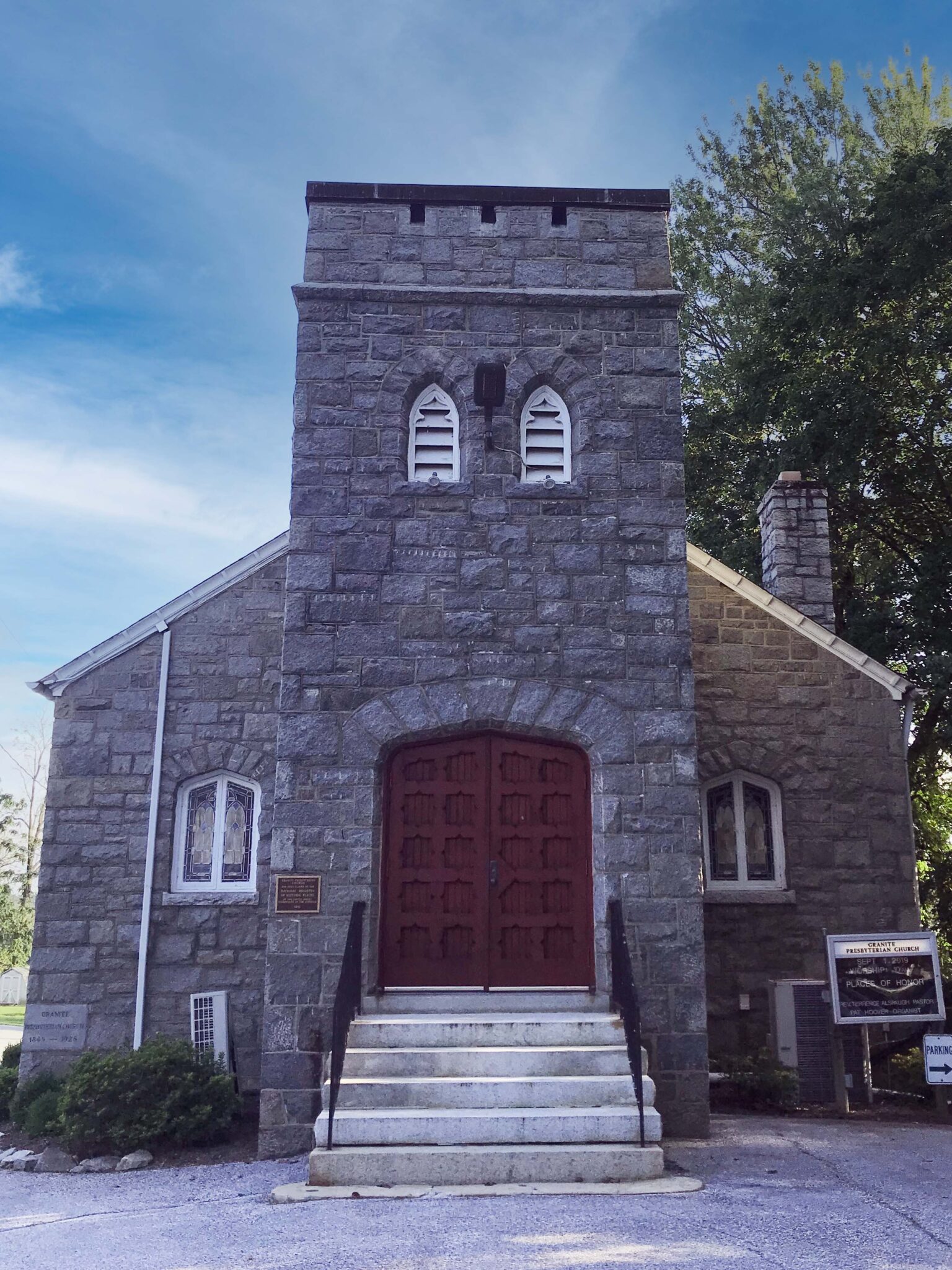 Granite Presbyterian – A friendly little church in Granite Maryland